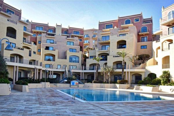 Sunny Apartment In Tas-sellum Mellieha, Malta. - Málta