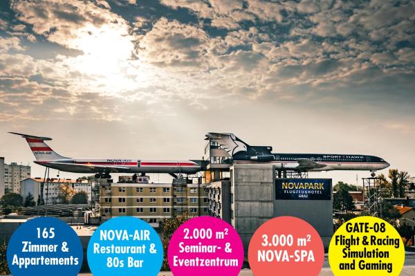 Novapark Flugzeughotel Graz - Graz
