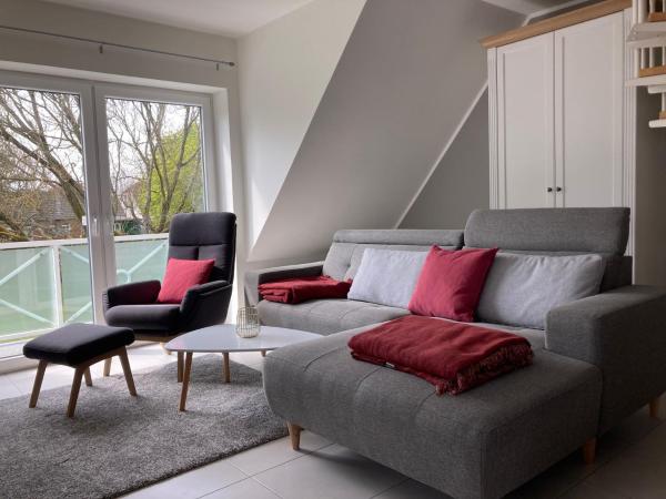 Parkoase 3, Maisonette Wohnung Mit Balkon - Wangerooge
