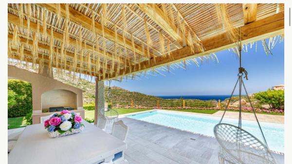 Sardinia Family Villas - Villa Mariapia With Private Pool And Seaview - Sardinien