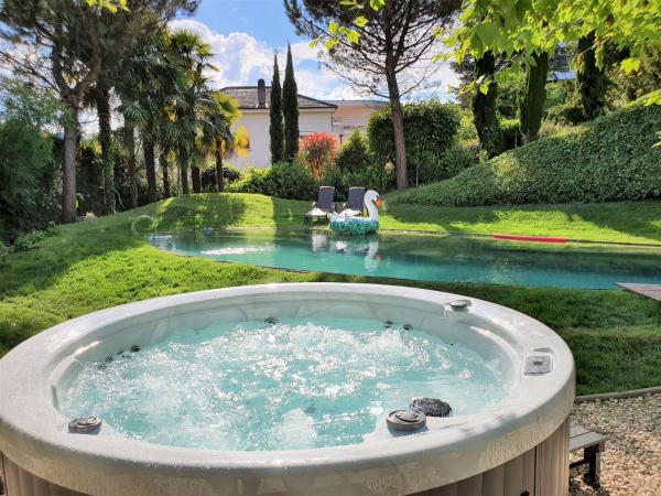 Montreux Rotana Garden House With Private Pool - Swiss Hotel Apartments - Vevey