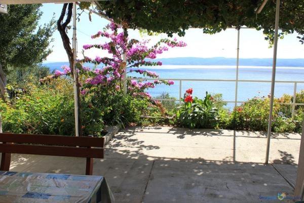 Apartment In Pisak With Sea View, Balcony, Air Conditioning, Wi-fi (4722-4) - Brela