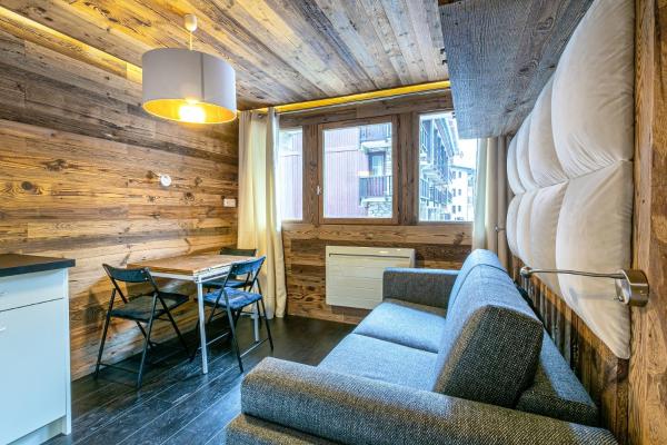 Magnifique Petit Studio 2-3 Personnes Dans L'hyper Centre Skis Aux Pieds Vue Front De Neige - Val-d'Isère