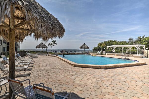 Resort Retreat W/ Private Porch + Water Views - St. Pete Beach, FL