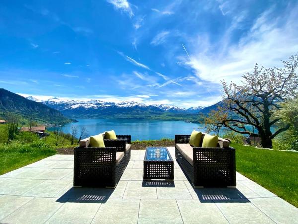 Panorama Boutique Apartment With Air Condition, Spa Entry In Solbadhotel - Merligen