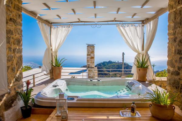 Comfortable House With Sea View In Anatoli + Jacuzzi - 크레타