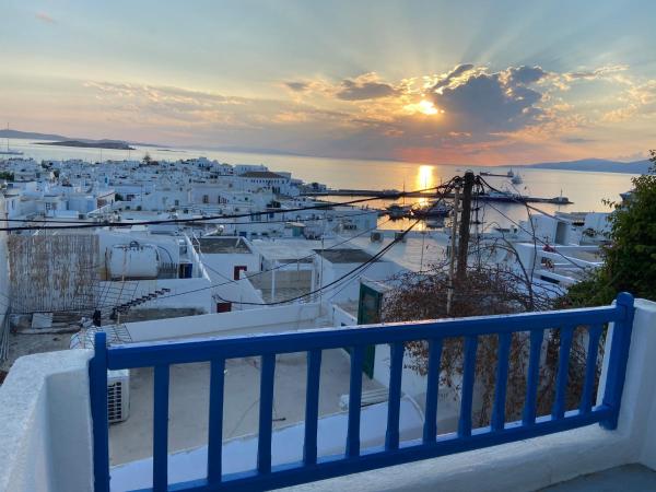 Elenita’s Town House With Veranda And Sea View - Mykonos