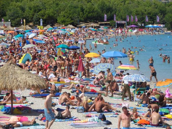 Apartment In Stara Novalja With Sea View, Loggia, Air Conditioning, Wifi (183-2) - Novalja