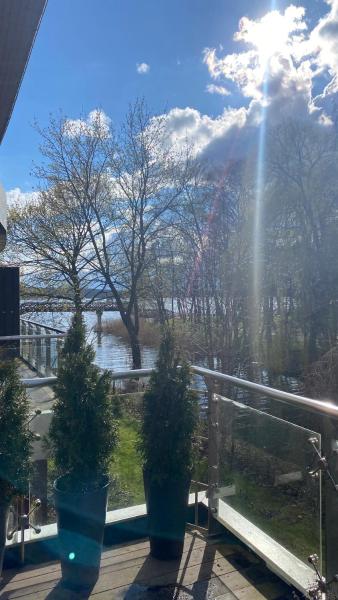 Apartament Nad Jeziorem Drwęckim Z Dużym Tarasem - Mazury