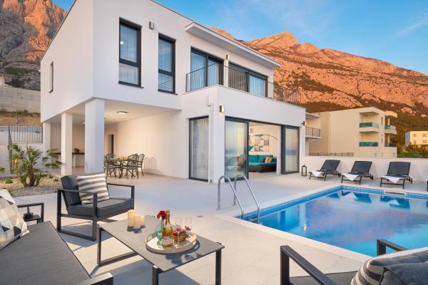 Villa Maxima With Heated Pool - Makarska Veliko Brdo - Baška Voda