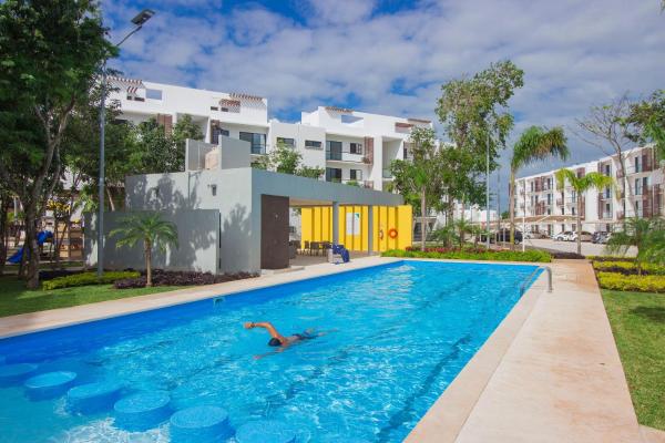 Breezy & Bright Full Apartment - Cancun Airport (CUN)