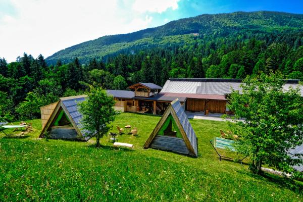 Glamping Brodej - Chalet Deteljica, Double Bed - Velenje
