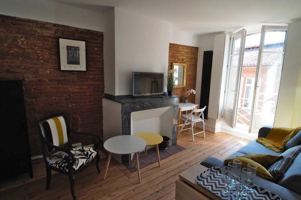 Studio Brick And Wood - Hypercentre - Tv - Wifi - Castanet-Tolosan