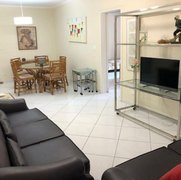 Apartamento Na Praia De Pitangueiras-guarujá à 50mt Da Praia E Comércio Perto - Guarujá