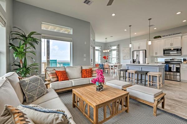 Villa Azul Galveston Home Modern And Beachfront! - 加爾維斯敦