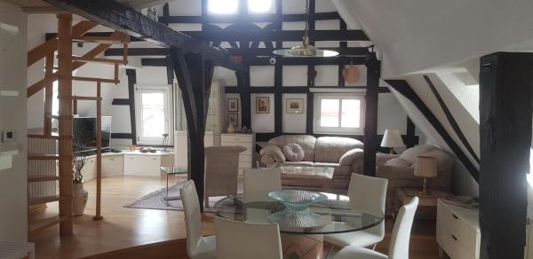 Penthouse Ferienwohnung Boppard Zentrum, Sonnige Dachterrasse - Boppard