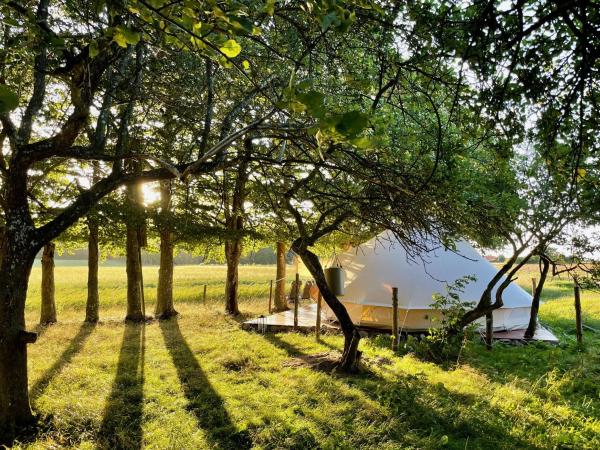 Luxury Tent Lærken, Shared Bathrooms - Bornholm
