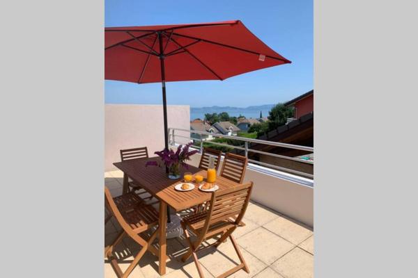 Superbe Appartement Au Calme Avec Vue Sur Le Lac. - Évian-les-Bains