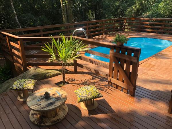 Recanto Maciel Casa Rústica Em Meio Da Natureza Próximo A Praia Trilhas Cachoeira - Ubatuba