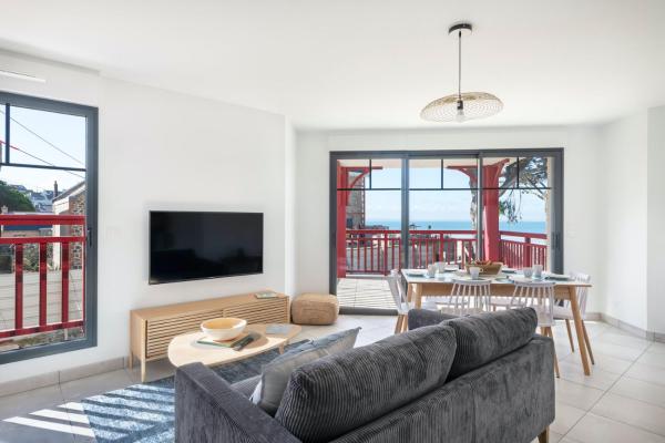 Bel Appartement Vue Mer Pour 8 - Pléneuf-Val-André