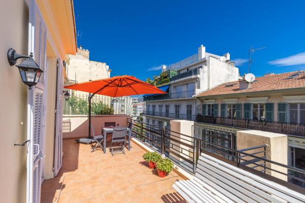 Open Sky Terrace Downtown Studio - Castel Plage - Nice