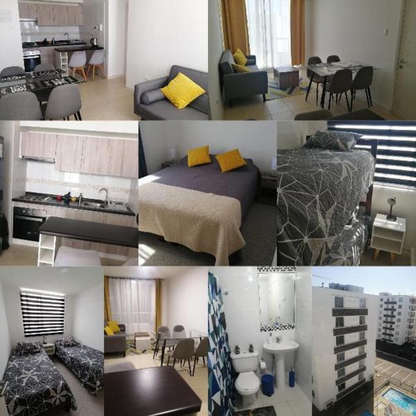 Departamento La Serena, Portal Pacifico Iii, Reserva Minima 3 Noches, 3 Dormitorios, 1 Baño - La Serena