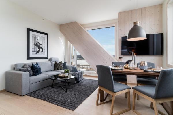Mjos Tower Apartment - Lovely City View - Furnes