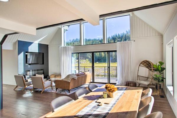 A Contemporary Dream Lakefront Rathdrum Oasis! - Mount Spokane State Park, Mead