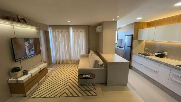 Studio No úLtimo Andar No Centro De Foz Com Vista Para O Rio Paraná - Foz do Iguaçu