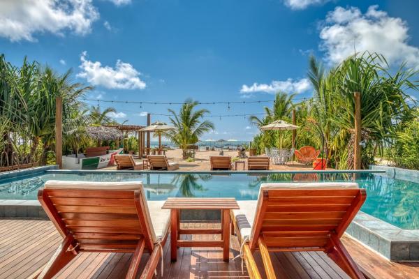 Pousada De Charme Villa Italiana - Pé Na Areia - São Miguel dos Milagres