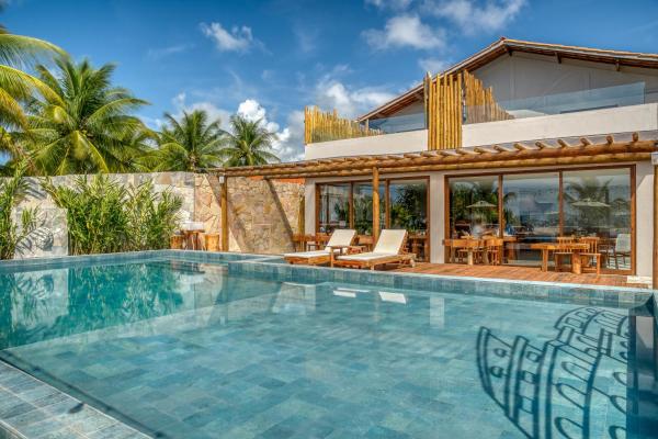 Pousada De Charme Villa Italiana - Pé Na Areia - São Miguel dos Milagres