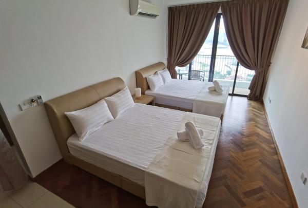 Landmark Million Dollar King Suite #Netflix#500mbps Wifi#atari - Penang Island
