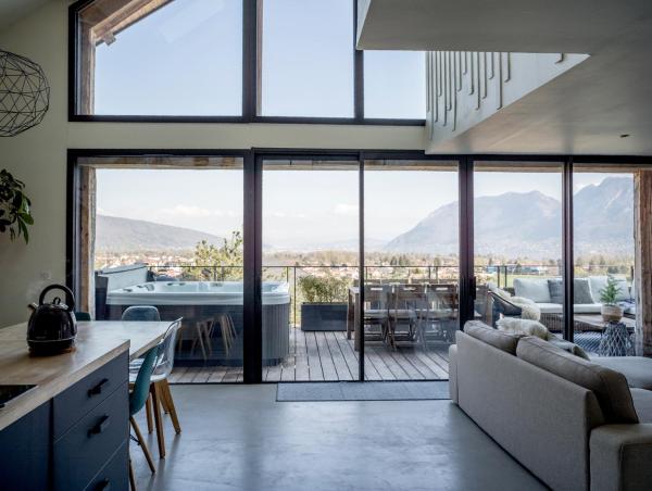 Venez Chez Vous - Chalet Le Villaret - Vue Lac - Annecy