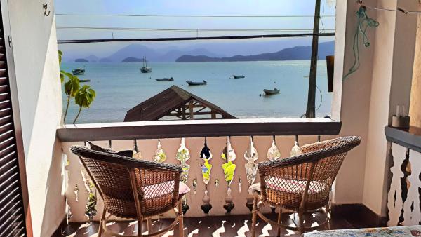 Casa Da Tia Nina "Pé Na Areia - Vista Para O Mar" - Trindade