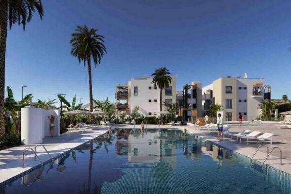 Green View Luxury Appartment In New Complex Pueblo Majorero Next To Golf Course 5 Min Walk From The Beach And Atlantico Shopping Centre In Caleta De Fuste Next To Cassino And Elba Sara Hotel 2 Bedrooms 2 Bathrooms Huge Terace! - Castillo Caleta de Fuste