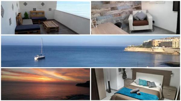 Serenity Sea-view Maisonette - 馬爾他