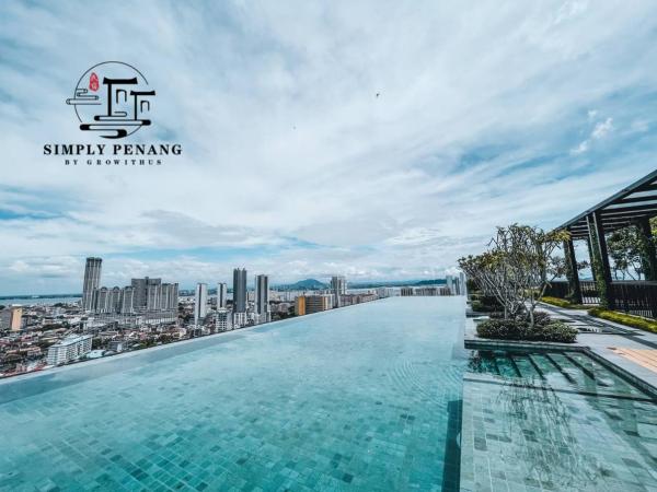 Sunshine *Komtar View*rooftop Pool*smart Tv*wifi - George Town