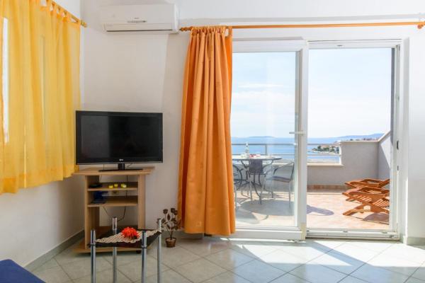 Apartment In Okrug Gornji With Sea View, Terrace, Air Conditioning, Wifi 5049-3 - Okrug Gornji