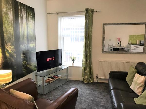 Modern Comfy 2-bedroom Flat In St Helens - Cheshire