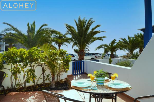 Casa Maresía Las Moreras Con Vista Mar En Primera Linea Y Piscina Compartida - Lanzarote