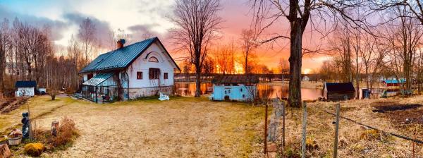 Romantic Spa Villa With Fireplace By The Lake - Hofors