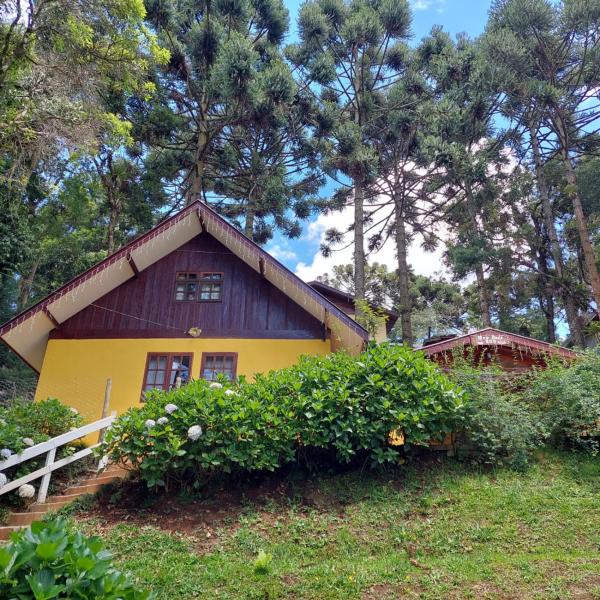 Chalé Rústico Na Montanha Em Campos De Jordão - Campos do Jordão