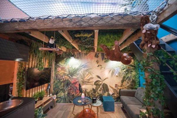 Jungle Room éVadez Vous Cosy Luxe Gare Autoroute - Givors