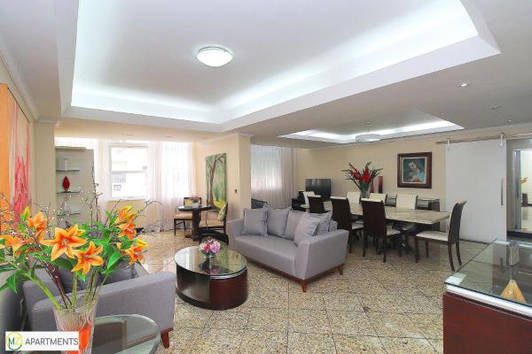 Apartamento Espaçoso E Luxuoso Em Copacabana - Ipanema