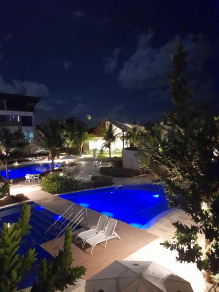 Aconchegante Flat Em Condomínio Na Beira Mar De Muro Alto - Malawi Beach Resort - Pernambuco