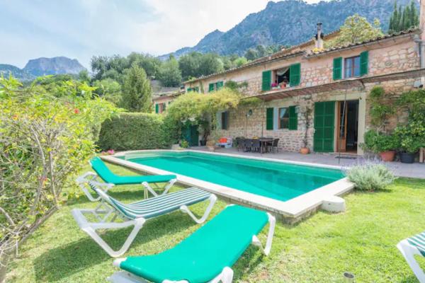 Casa Margarita, Casa Con Piscina En Fornalutx - Sóller