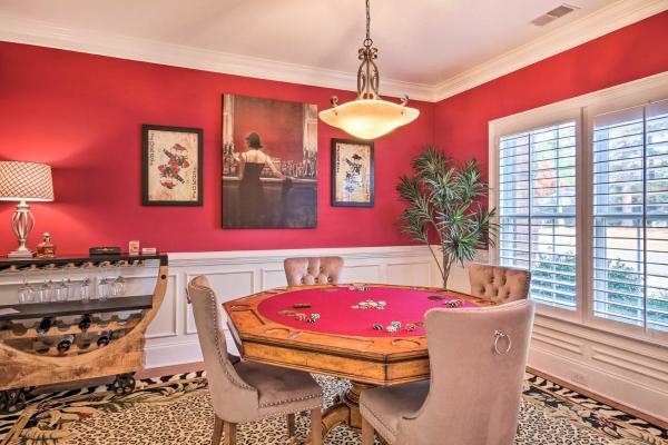 Upscale Home W/ Poker Room < 1 Mi To Golf! - Aiken, SC