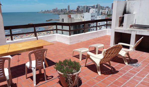Loft Plena Vista Al Mar Con Terraza Propia. - Mar del Plata