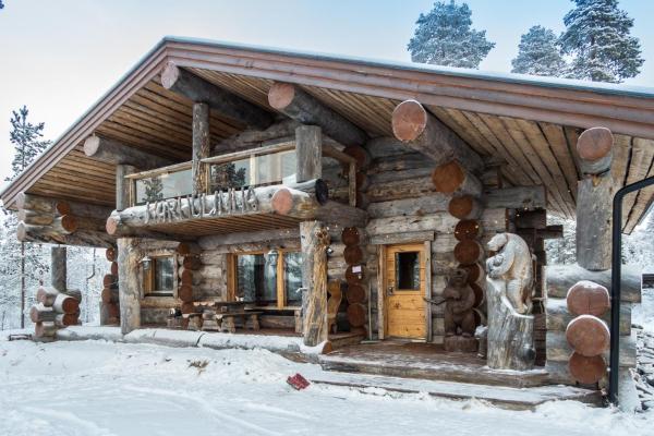 Spectacular Rural Log House With 2 Saunas Next To A Beautiful Lake - Kuusamo