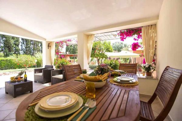 Alghero Villa Galatea Con Giardino Per 8 Persone Vicino Alla Spiaggia Con 4 Camere - Alghero